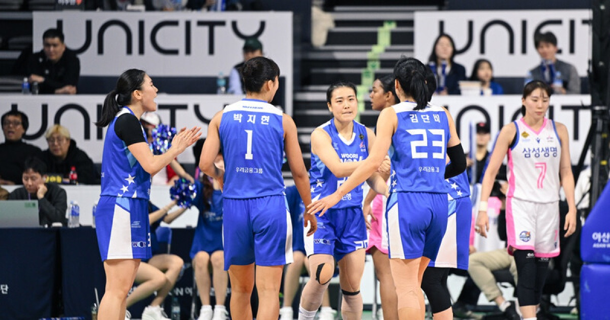 [WKBL PO] '시리즈 원점 돌린' 우리은행, 첫 번째 원동력은 '수비력'