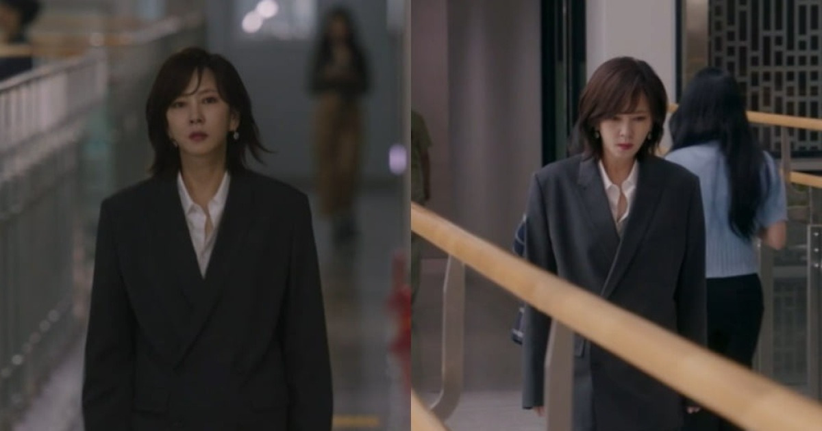 '169cm·46kg' 김남주, 살을 얼마나 뺀거야…45만원 재킷이 헐렁하다 못해 나풀