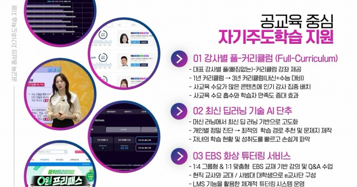 27조 사교육비에 갇힌 한국..EBS "학습 서비스 전면 업그레이드"