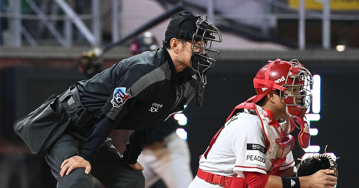 '먹통' 된 로봇심판…키움-SSG, ABS 전원 이상으로 '주심이 볼 판정' [인천 현장]