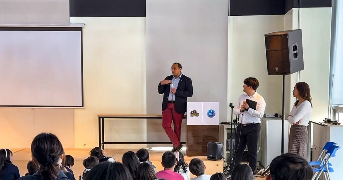 미국 텍사스 베일러 대학교 대표단, 송도 JICS 국제학교 방문