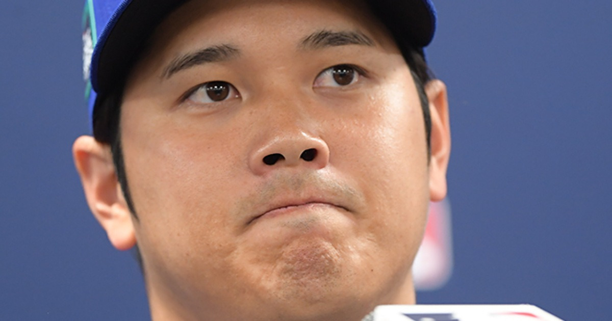 오타니 쇼헤이 ‘LA 다저스 기자회견’ [MK포토]