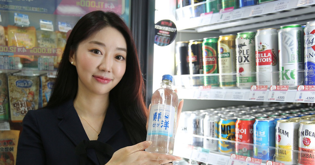 GS25, 편의점 업계 최저가 페트 소주 '선양소주PET' 단독 출시