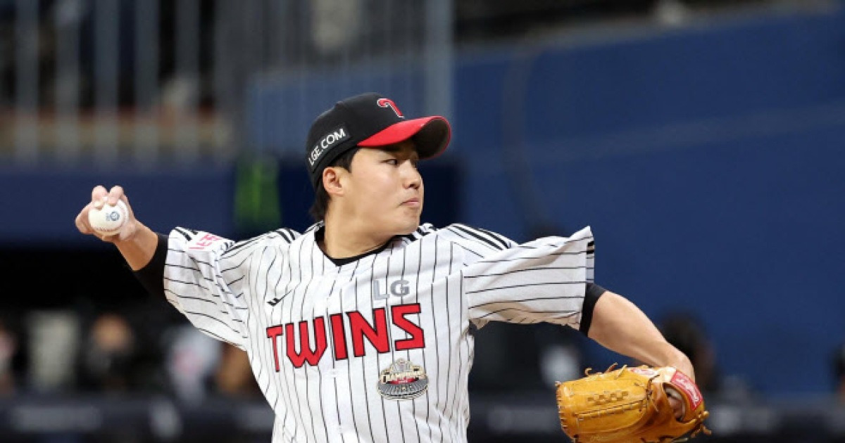 MLB 강타자 홀린 체인지업...임찬규, 샌디에이고 상대 5이닝 7K 2실점 호투