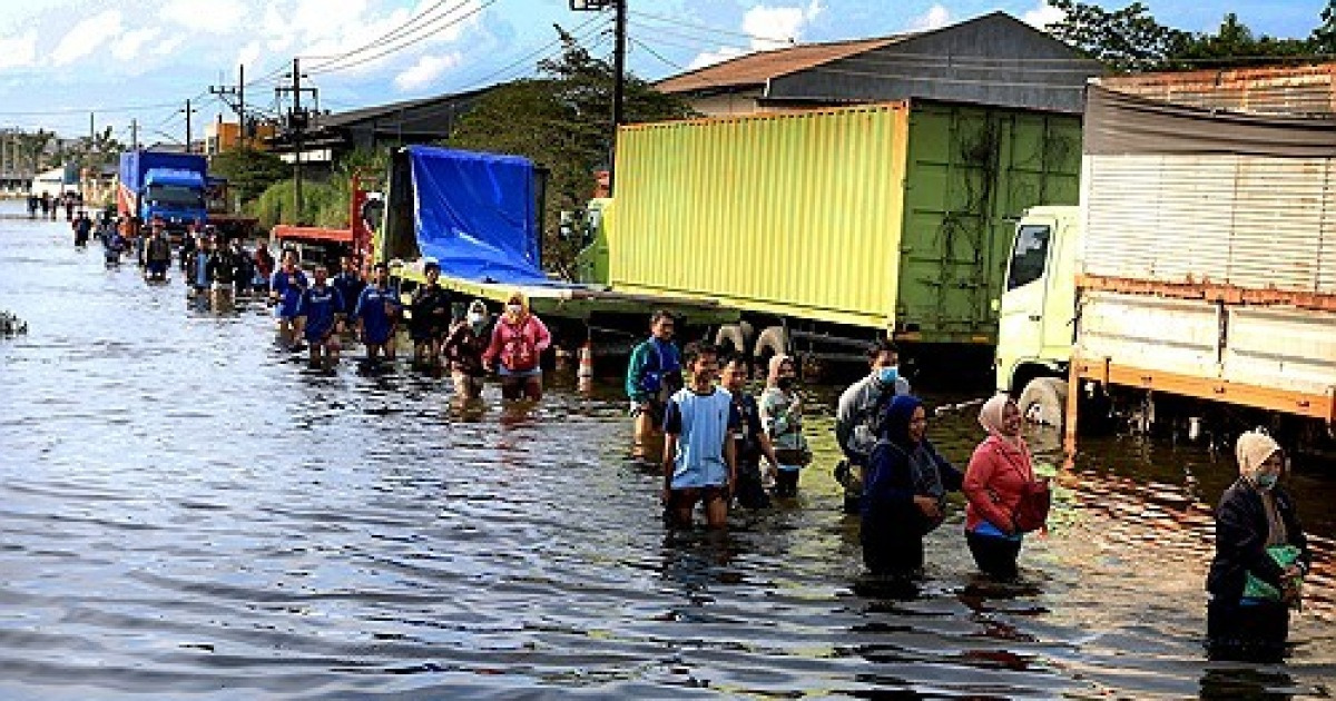 INDONESIA-SEMARANG-FLOOD