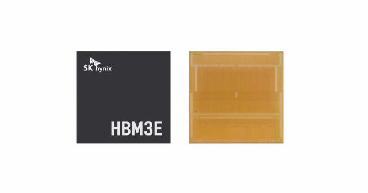 SK하이닉스, 초고성능 AI 메모리 ‘HBM3E’ 세계 최초로 본격 양산