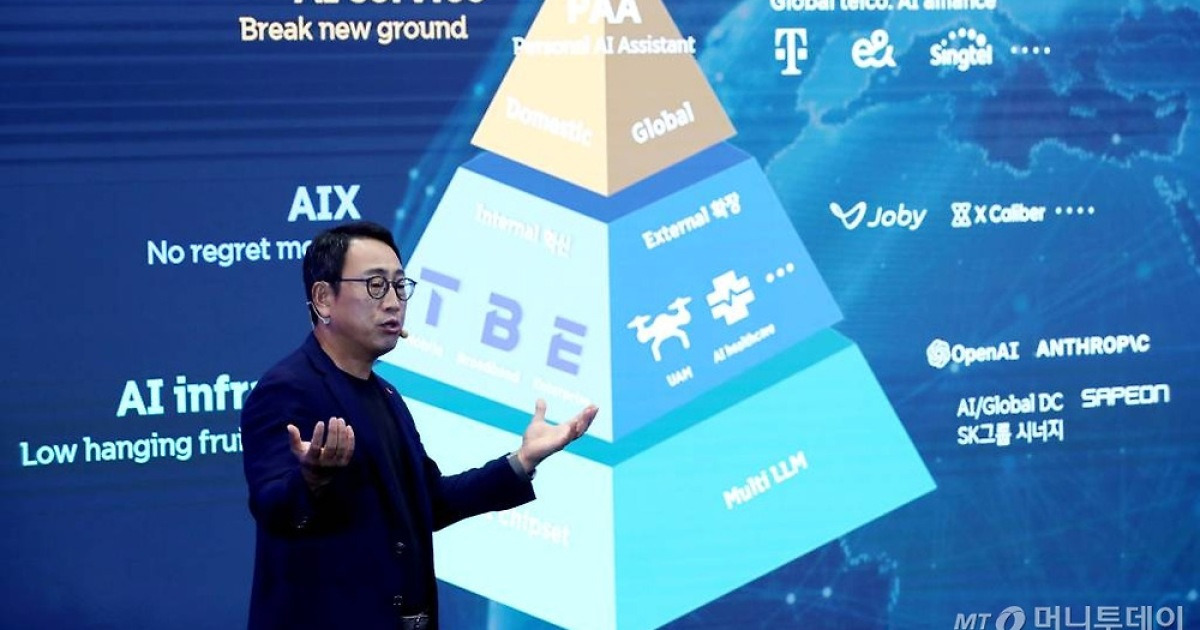'AI 파트너' 찾기에 진심…유영상의 SKT, 연간 3500억원 배팅