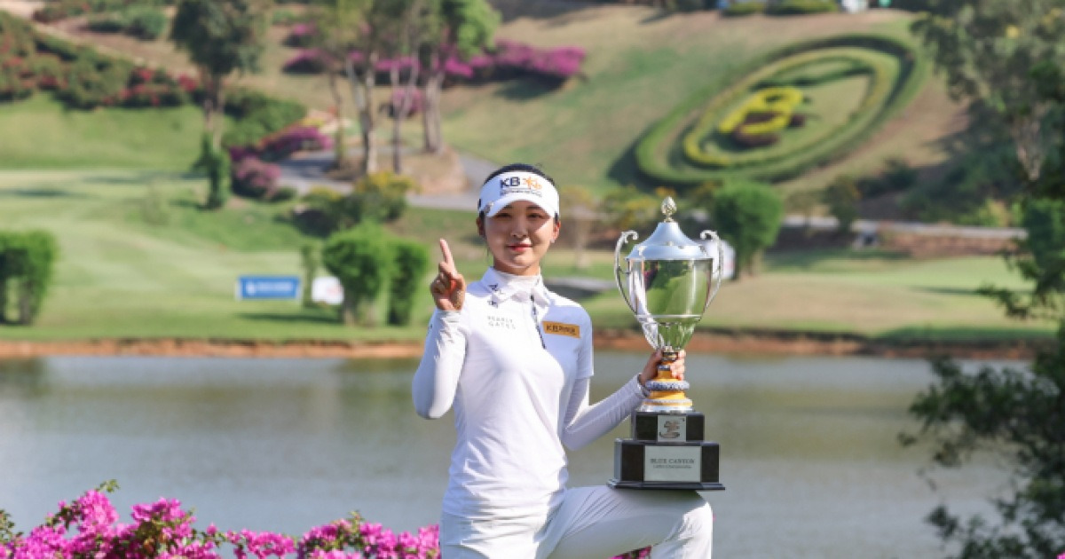 KLPGA 투어 시즌 첫 승… 이예원, 레이스 투 위믹스 챔피언십 '2위'