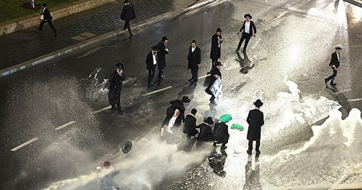 MIDEAST ISRAEL ULTRA ORTHODOX PROTEST