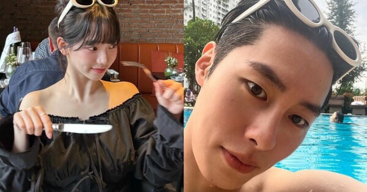 카리나♥︎이재욱 Sns 속 같은 선글라스…취향 찰떡 커플 아이템