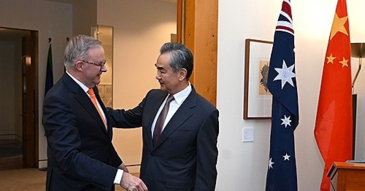 AUSTRALIA CHINA DIPLOMACY VISIT