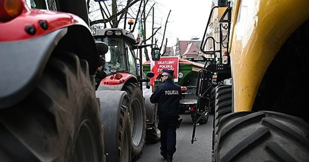 POLAND FARMERS PROTEST