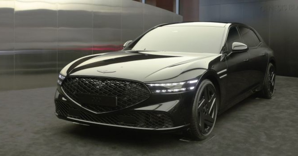 제네시스 G90 블랙 출시…1억3800만원부터