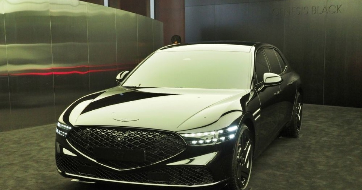 제네시스, "G90 블랙은 색 변화 이상의 존재"