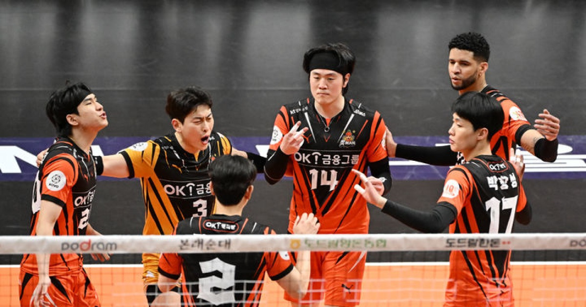 배구 준PO MVP 레오 "우리카드전 철저히 준비할 것"