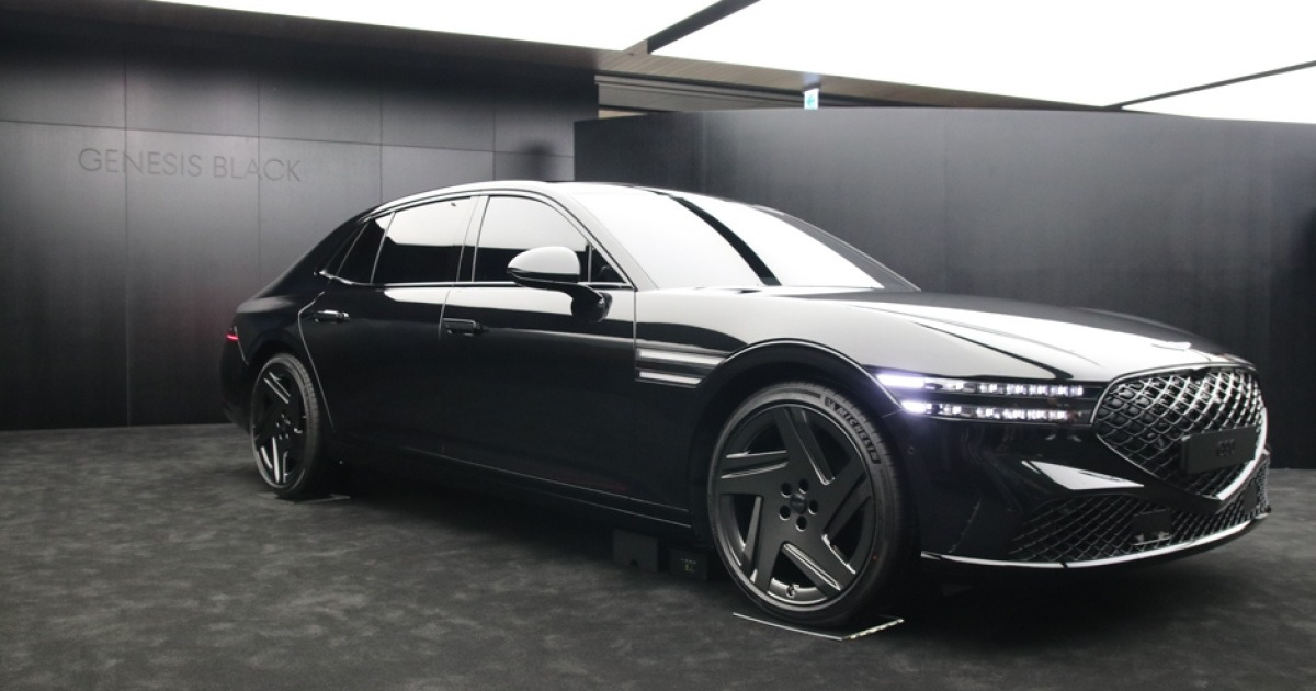 근원의 색 '검정'의 진수를 담다, 제네시스 G90 블랙 출시 | 라이드매거진