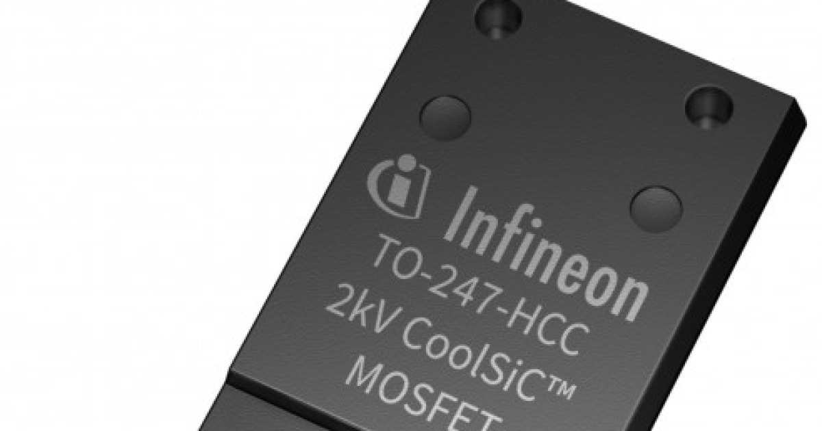 인피니언, 시스템 신뢰성과 향상된 전력 밀도를 제공하는 새로운 CoolSiC™ MOSFET 2000V 제품군 출시