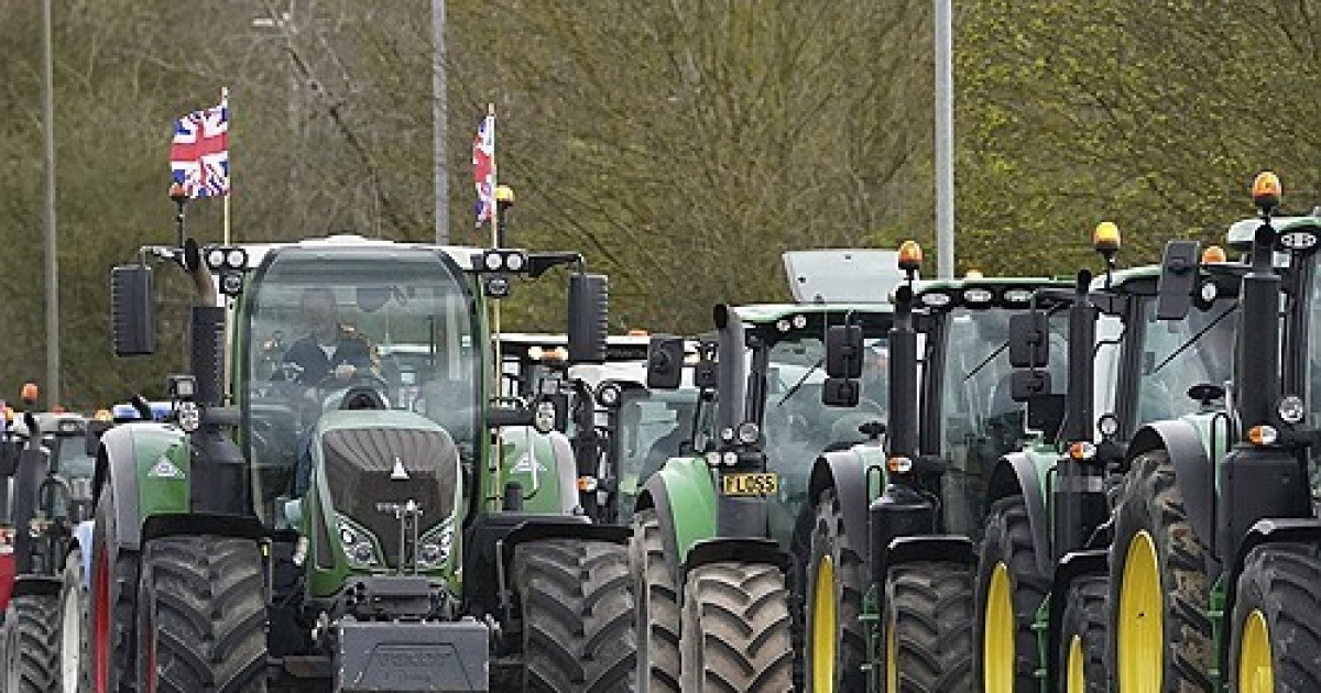 Britain Farmers Protest
