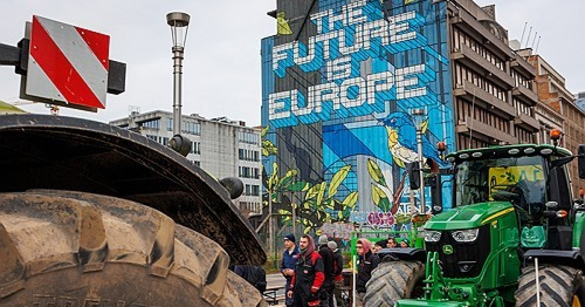 BELGIUM FARMERS PROTEST