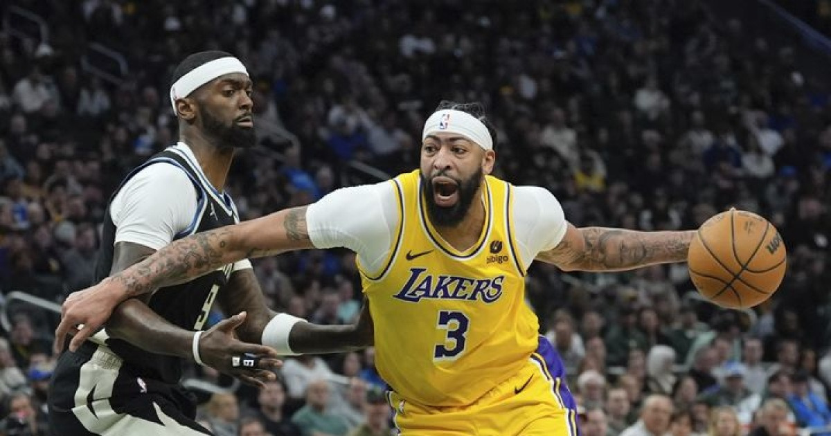 NBA LAL '데이비스 더블더블 활약', 밀워키 꺾고 4연승