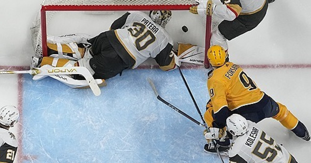Golden Knights Predators Hockey