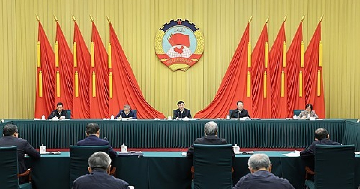 CHINA-BEIJING-WANG HUNING-CPPCC NATIONAL COMMITTEE-CHAIRPERSON'S ...