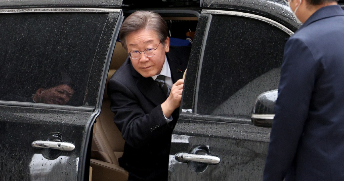 이재명 총선 하루 전 재판 기일 변경 요청… 재판부 어렵다