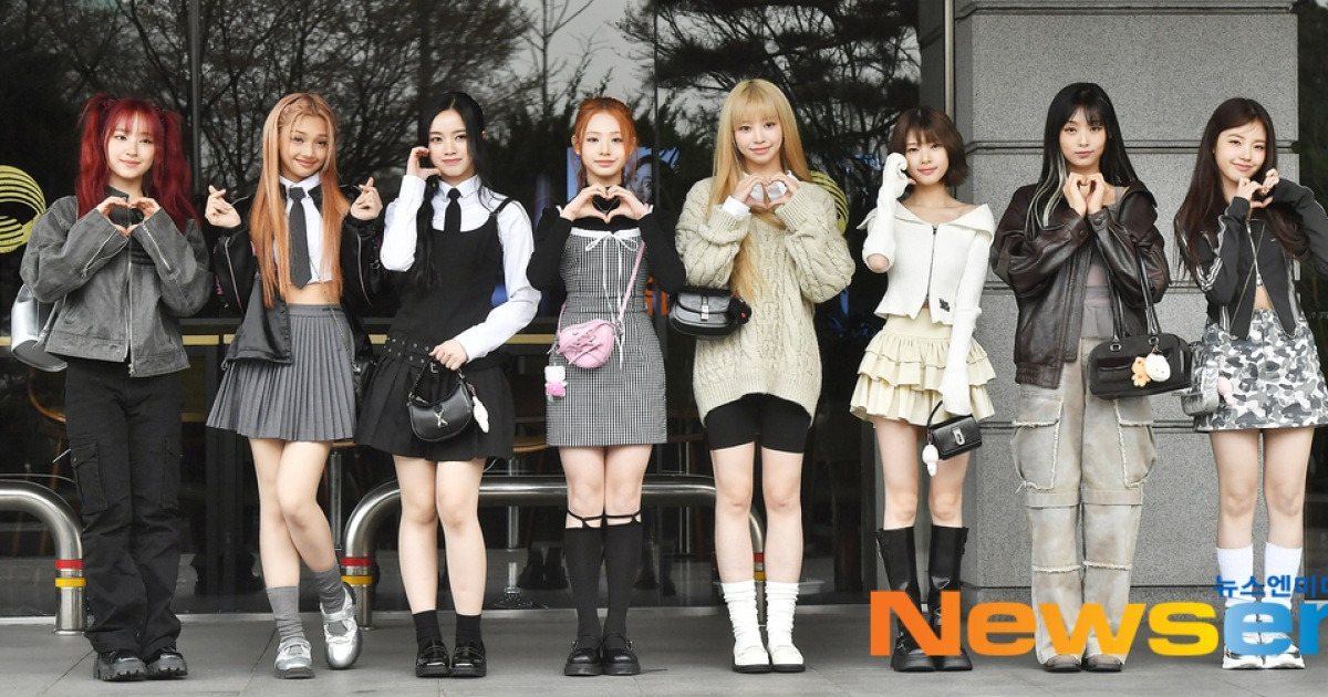 출근길 유니스 ‘WE UNIS’ [포토엔HD]