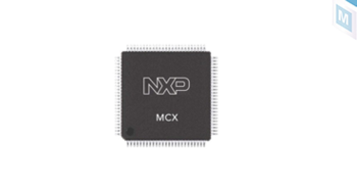 마우저 일렉트로닉스, 지능형 모터 제어 및 머신러닝 애플리케이션을 위한 NXP 반도체의 MCX 마이크로컨트롤러 공급