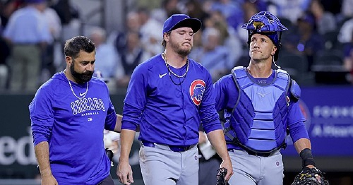 Cubs Rangers Baseball