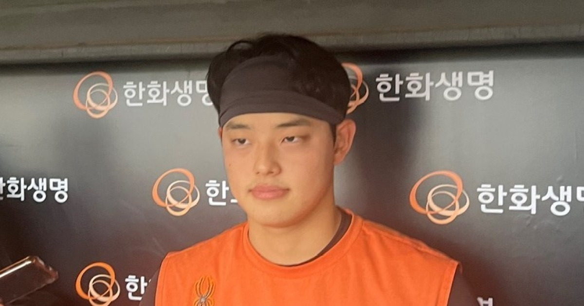 2주만에 물음표에서 느낌표…최원호 감독 "문동주 투구 많이 발전"
