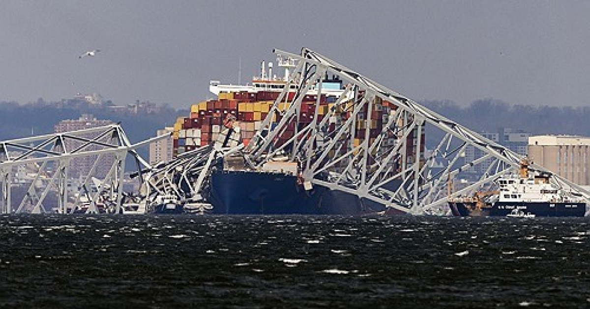 USA BALTIMORE BRIDGE COLLAPSE CLEANUP