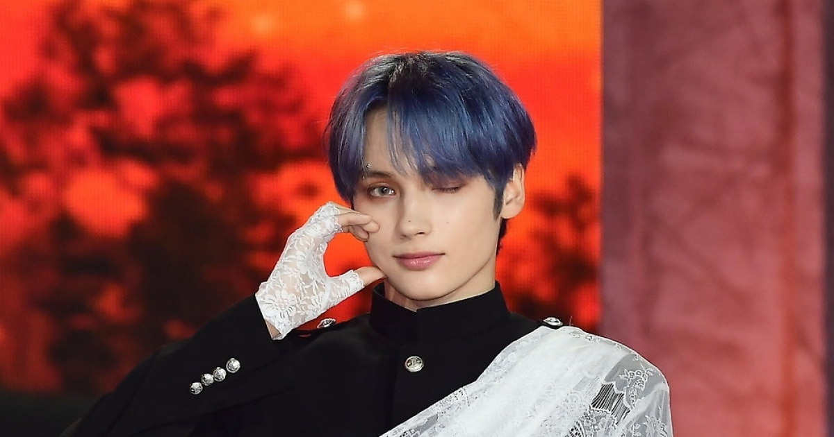 [TEN포토]TXT 휴닝카이 '사랑스러운 윙크'