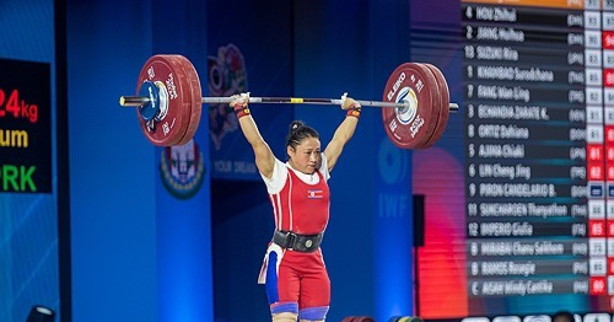 (SP)THAILAND-PHUKET-WEIGHTLIFTING-IWF WORLD CUP-WOMEN'S 49KG