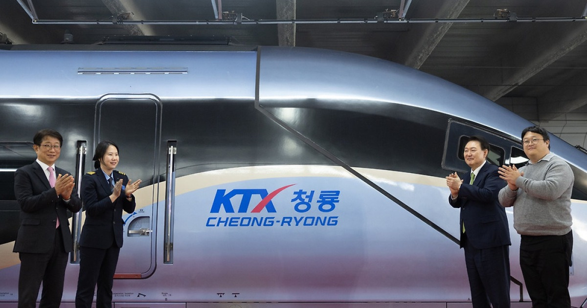 3분 30초면 시속 300㎞ 도달...'KTX-청룡'은 어떤 열차?