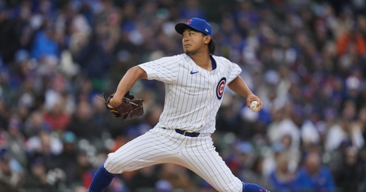 日투수 이마나가, 강렬한 MLB 데뷔전…6이닝 9K 무실점 쾌투