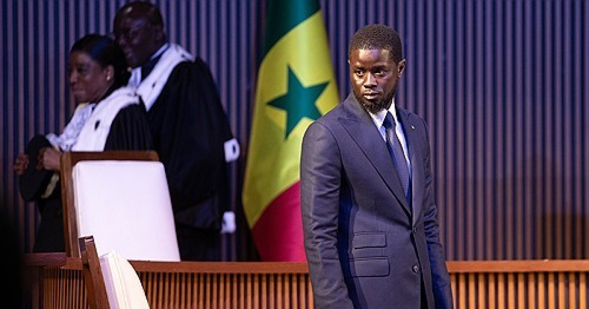 SENEGAL NEW PRESIDENT SWORN IN