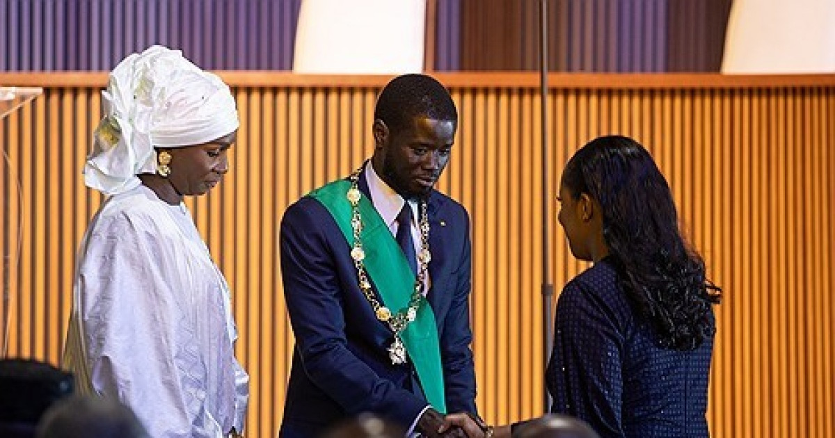 SENEGAL NEW PRESIDENT SWORN IN