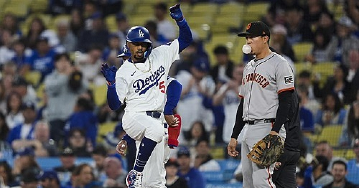 Giants Dodgers Baseball