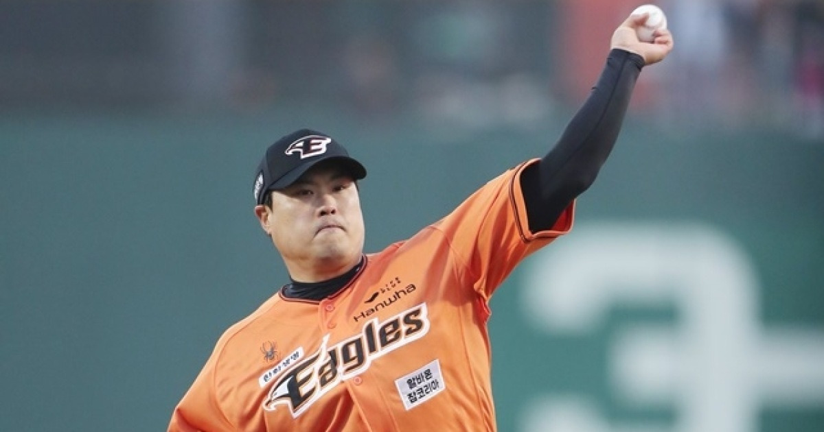 이미 한화에 큰 영향력 끼치고 있는 코리안 몬스터, 고척 스카이돔 데뷔전서 개인 통산 KBO 99승이라는 결과까지 만들어 낼까