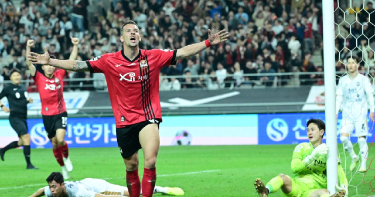 [오피셜] '한 경기 2골 2도움' 일류첸코, 20개월 만에 멀티골 폭발→K리그1 5R MVP 선정...'펠레스코어' 인천-광주, 베스트 매치