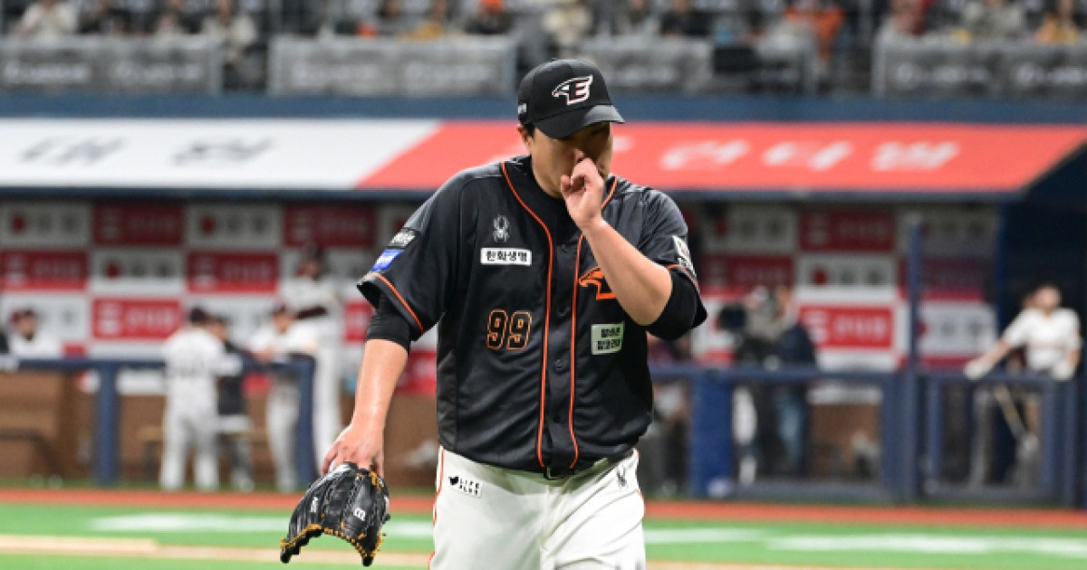 ‘충격의 7연속 피안타’ 한화 류현진 대망신, 키움전 4⅓이닝 9실점…KBO 데뷔 18년만에 1G 최다실점[MD고척]