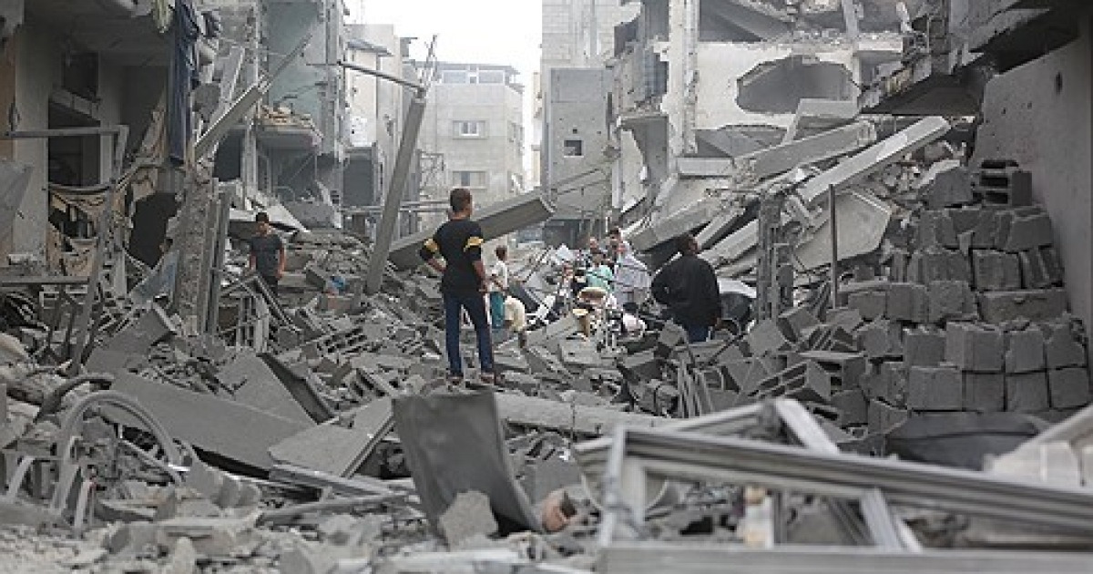 MIDEAST-GAZA-MAGHAZI REFUGEE CAMP-ISRAEL-AIRSTRIKE