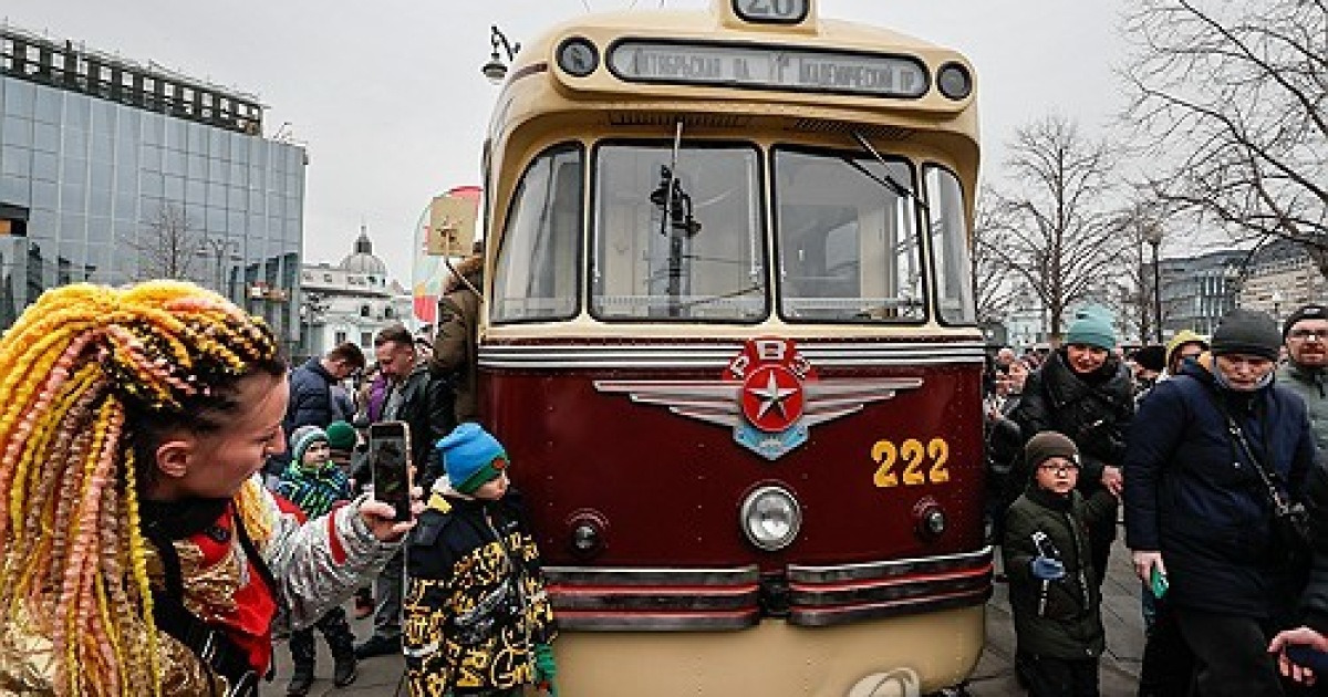 RUSSIA RETRO TRAMS EXHIBITION