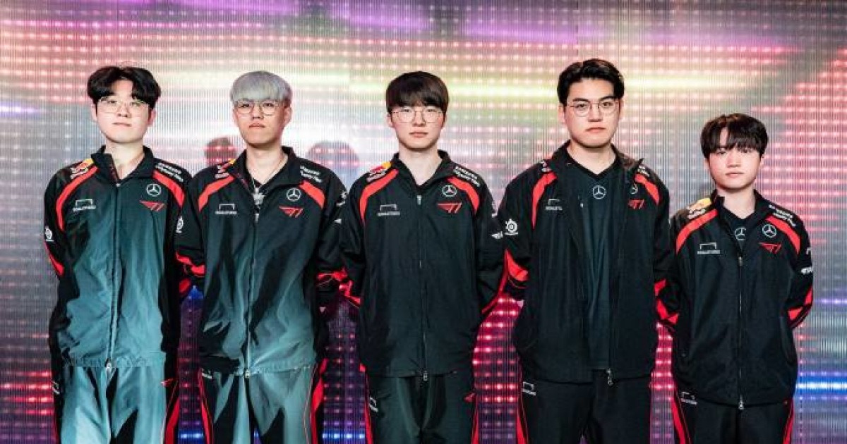 ‘디도스 극복’ T1, ‘페이커’ 앞세워 DK전 셧아웃 승…KSPO돔 간다 [LCK]