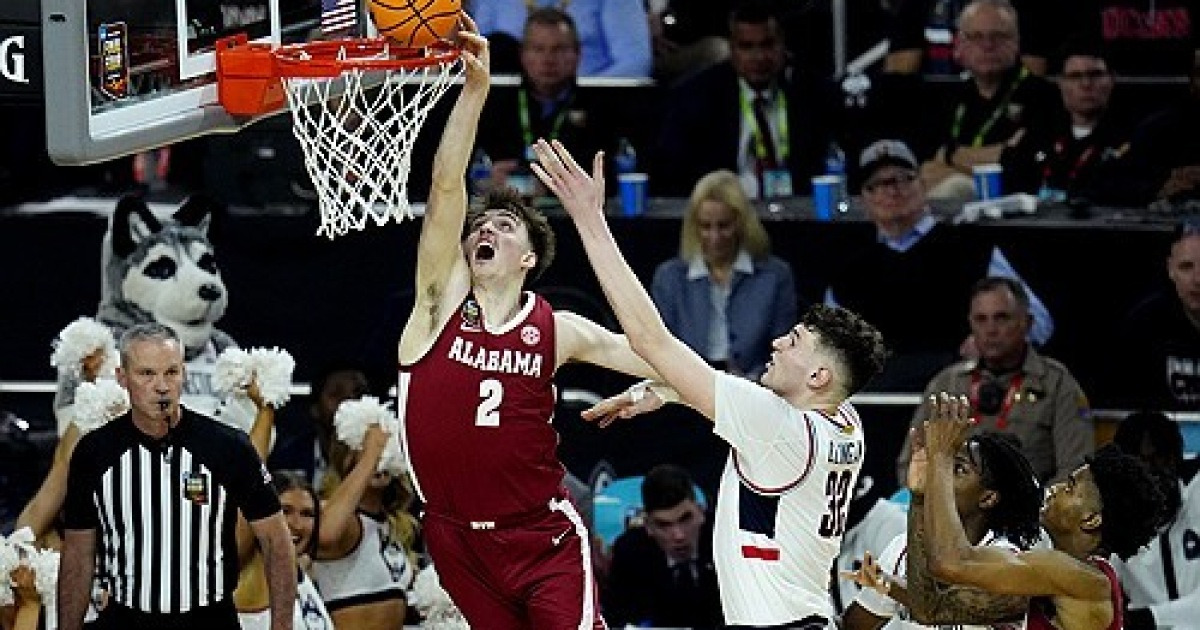 NCAA Alabama UConn Basketball
