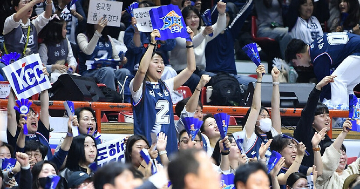 [JB포토] KCC '부산은 팬의 열기로 뜨거워'