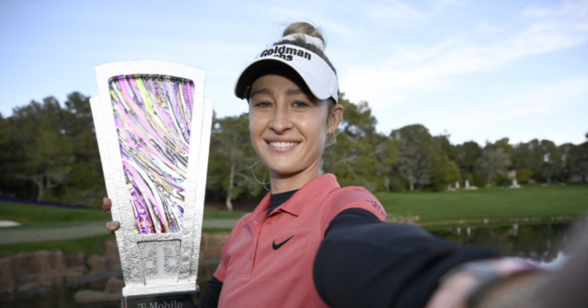 '단 5명뿐' 코다 LPGA 4개 대회 연속 우승 대기록... 2주 뒤 소렌스탐·로페즈의 5연속 우승에 도전