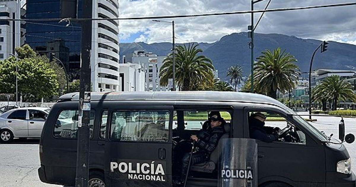 ECUADOR-QUITO-MEXICO-DIPLOMATIC RELATIONS-SUSPENSION