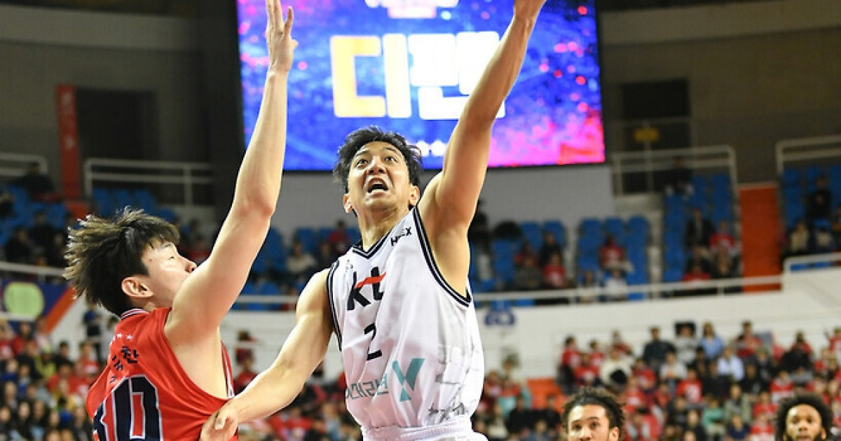 [JB포토] KT 허훈 '득점 성공'